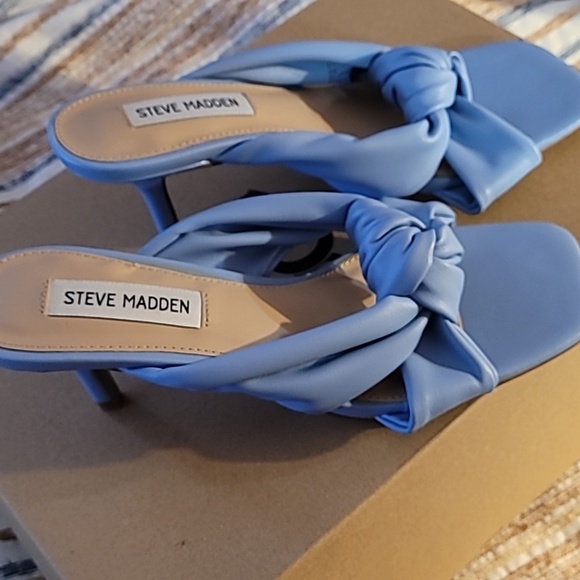 Shoes | Steve Madden Powder Blue Gorgeous Sandals | Poshmark